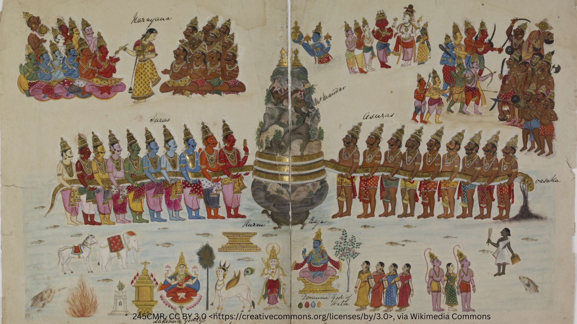 Samudra Manthana:Story of the Quest for Immortality